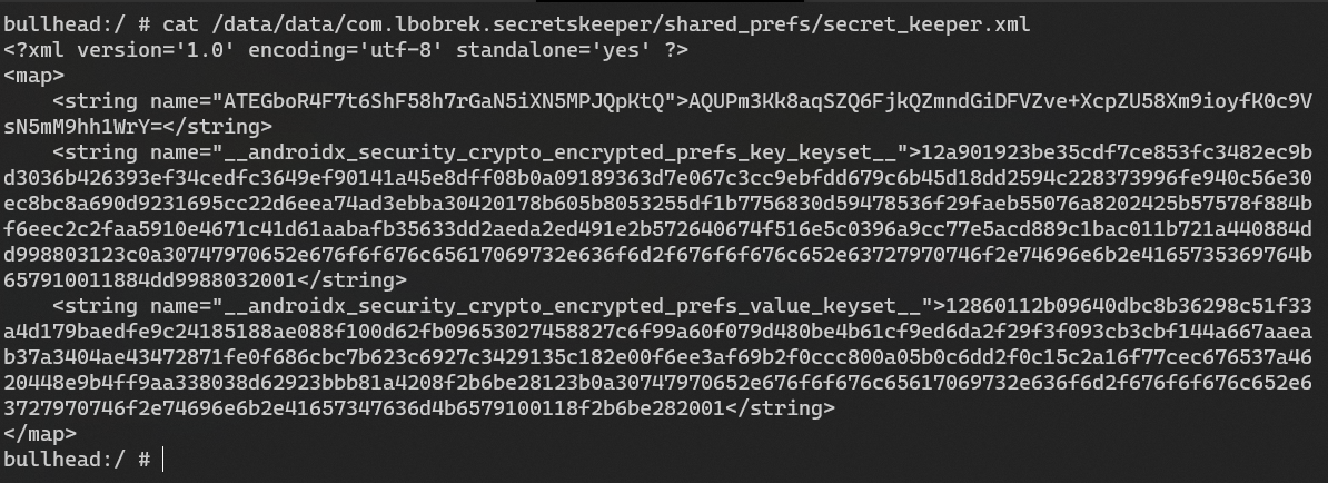 Storing secrets in Android applications - Securing